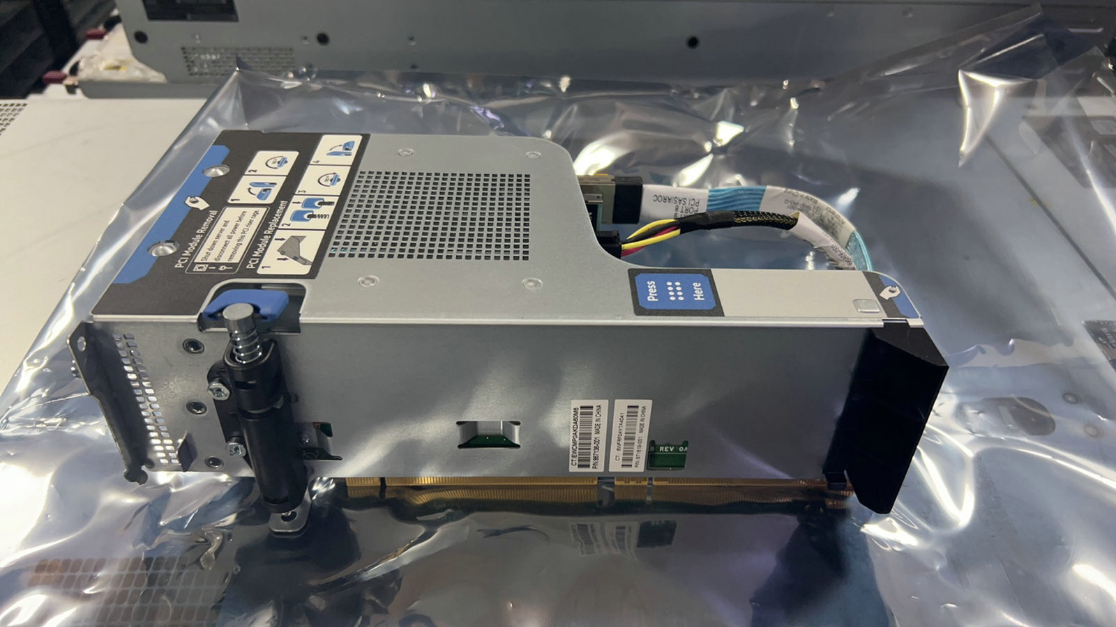 HPE DL380 Gen10 Riser 1x PCIe x16 e 2x SFF 867136 871819- 001 | eBay