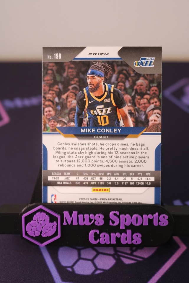 Mike Conley Red 2020-2021 Prizm | eBay