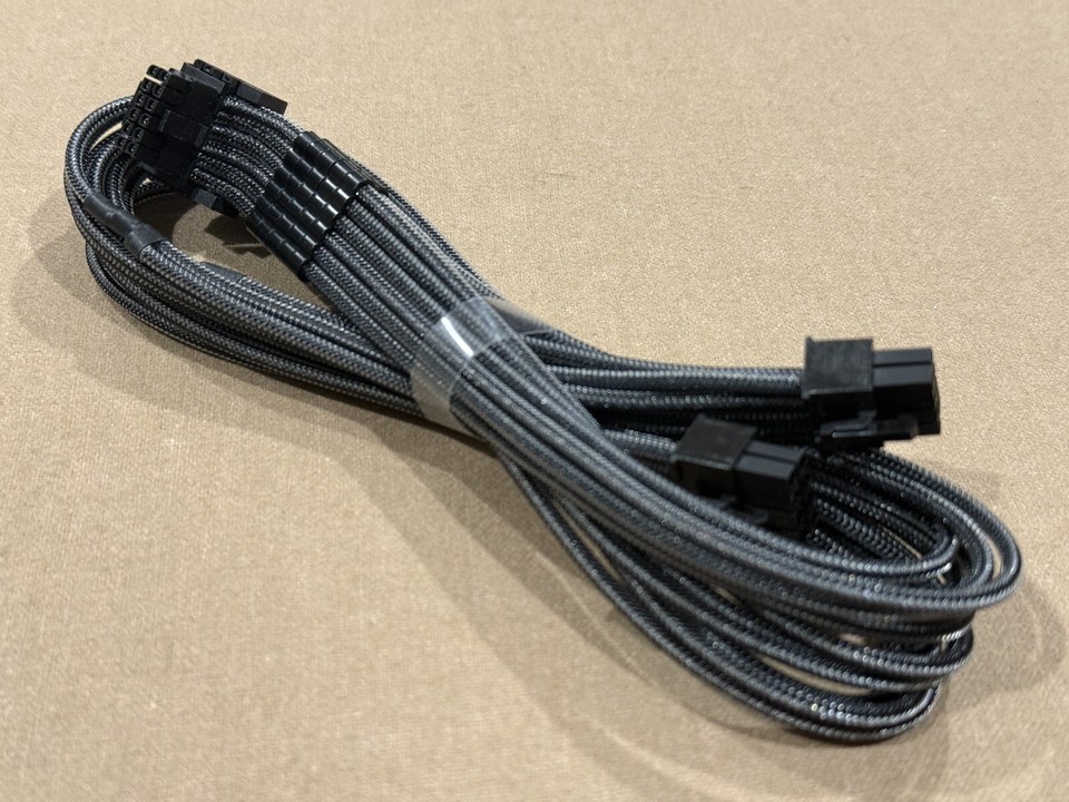 CableMod E-Series Pro 12VHPWR 90° StealthSense PCI-e Cable (16-pin to 2x8-pin) | eBay
