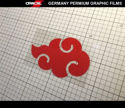 Akatsuki Cloud Sticker Naruto Symbol Anime JDM Car Vinyl #N48B | eBay ...