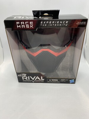 Nerf Rival Precision Battling Team Red Face Mask - Brand New | eBay