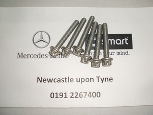 NEW Genuine Mercedes-Benz 722.9 Gear Box Sump Pan Bolts X6 A0049903512 ...