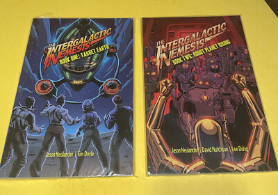 TARGET EARTH & Robot Planet ( INTERGALACTIC NEMESIS) No💥 1 & 2 Jason ...