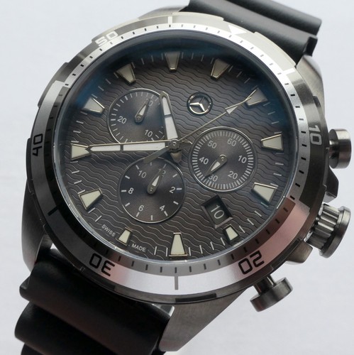 Mercedes Benz Classic Diver Sport Car Accessory Swiss Made Chronograph ...