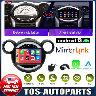 For Mini Cooper Countryman Paceman Car Radio Stereo GPS Fit For Apple ...