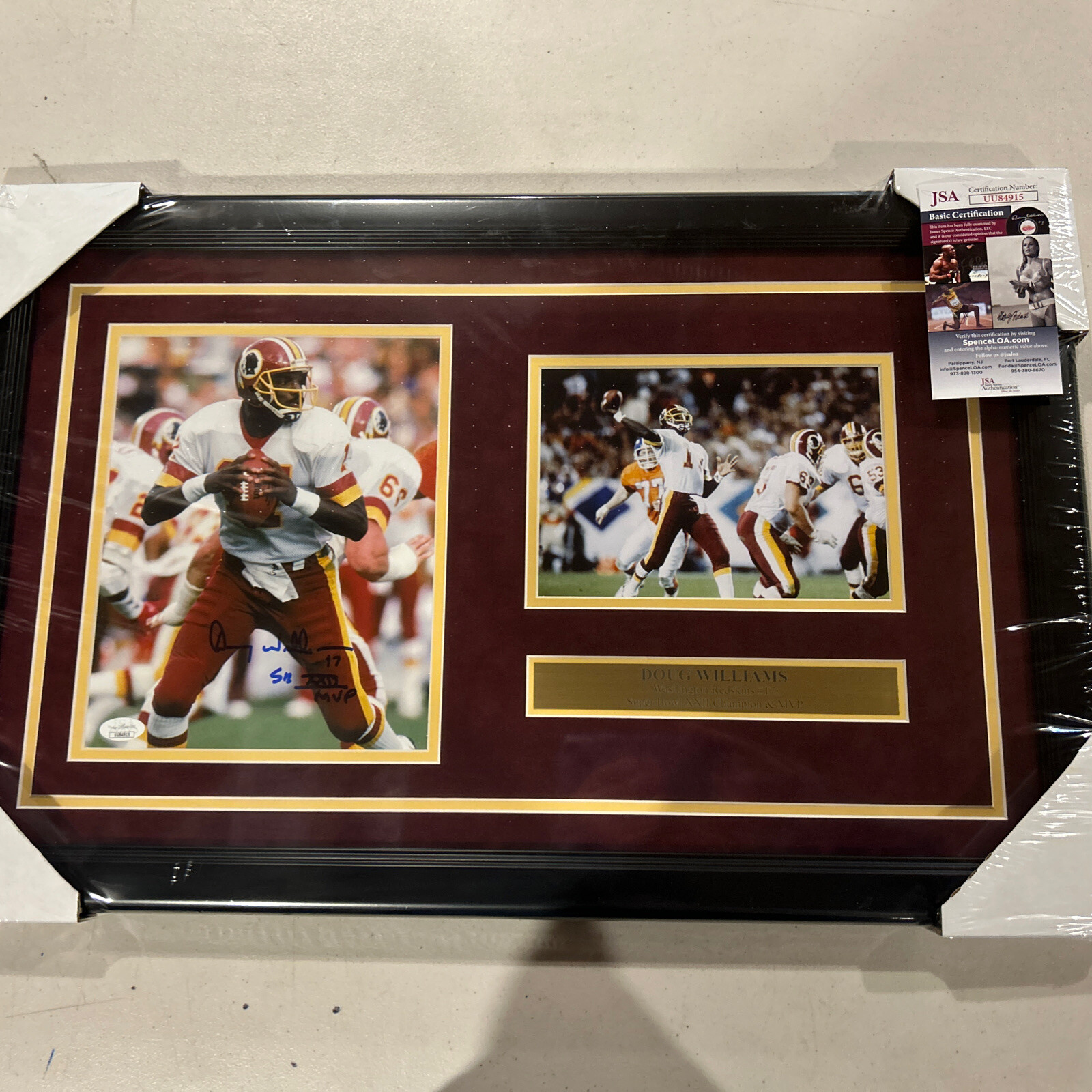 Doug Williams Autographed Memorabilia | Signed Photo, Jersey ...