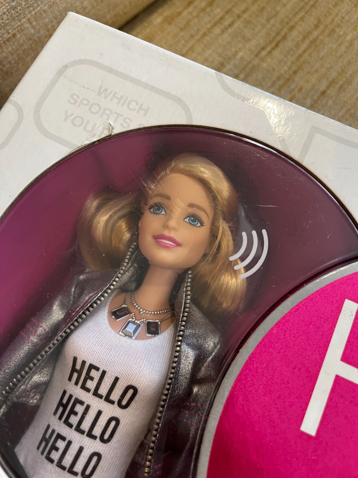 Hello Barbie Doll Blonde Interactive Talking Speech Recognition Mattel ...
