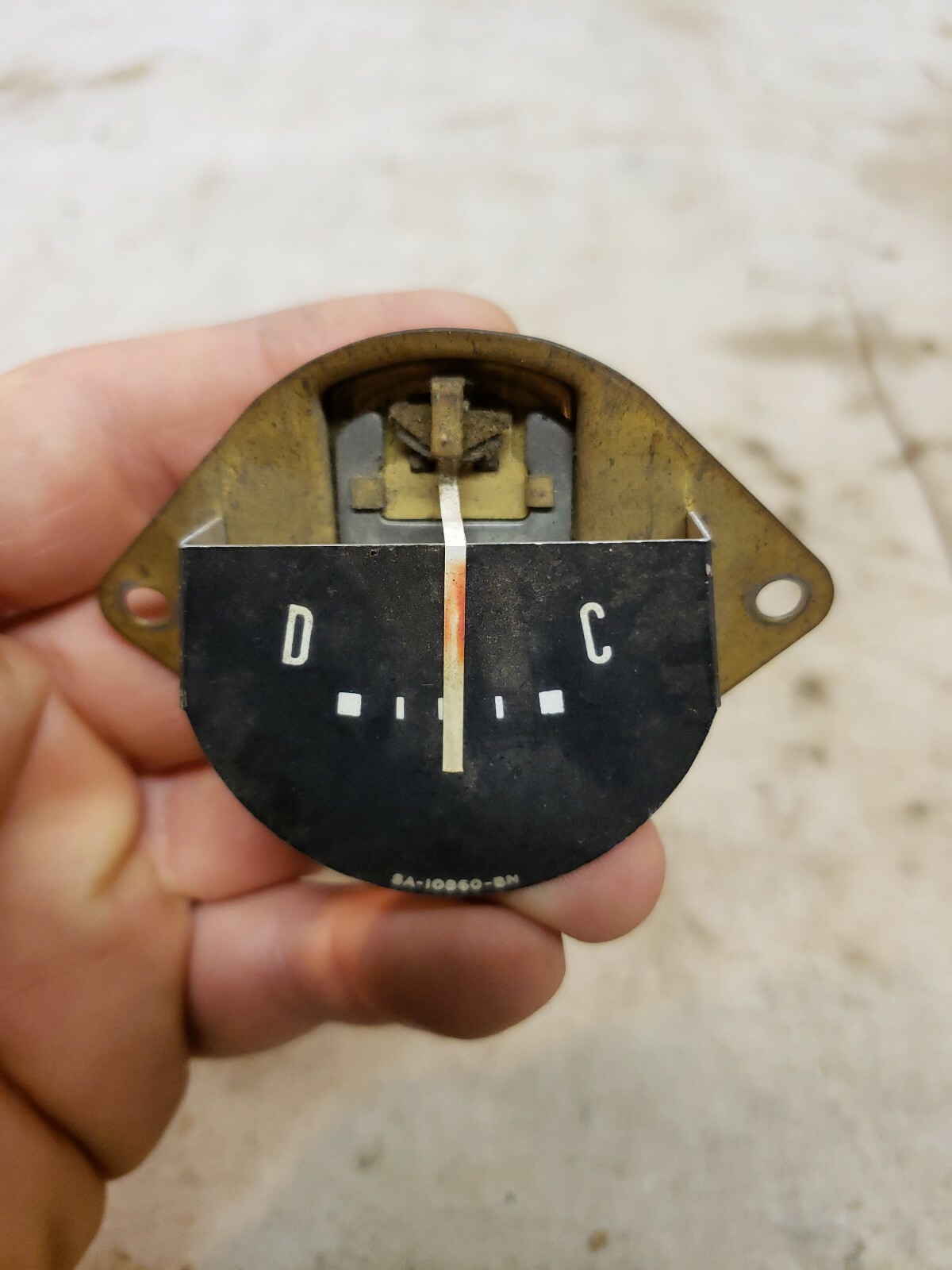 1949 1950 Ford ammeter gauge amps amperes 8A-10860-BN | eBay