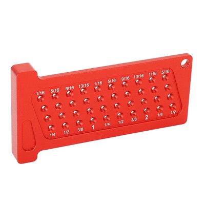 Woodworking Hole Ruler T Type Woodworking Scriber Ruler Woodworking ...