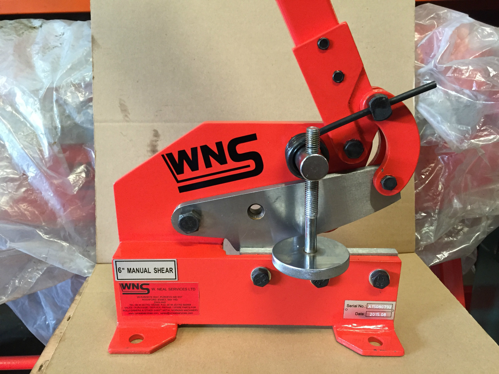 WNS Metal Lever Cropper Cutter Shear Guillotine 150mm 6" Blade | eBay
