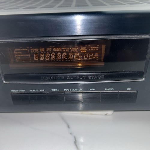 Onkyo A-SV210 100W/channel A/V Control Amplifier Dolby Surround Pro ...
