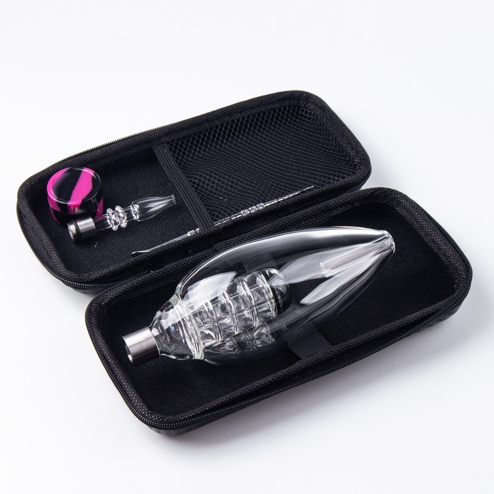 Birdcage Perc Glass Smoking Pipes Bag Set Quartz Nail Glass Water Pipes ...