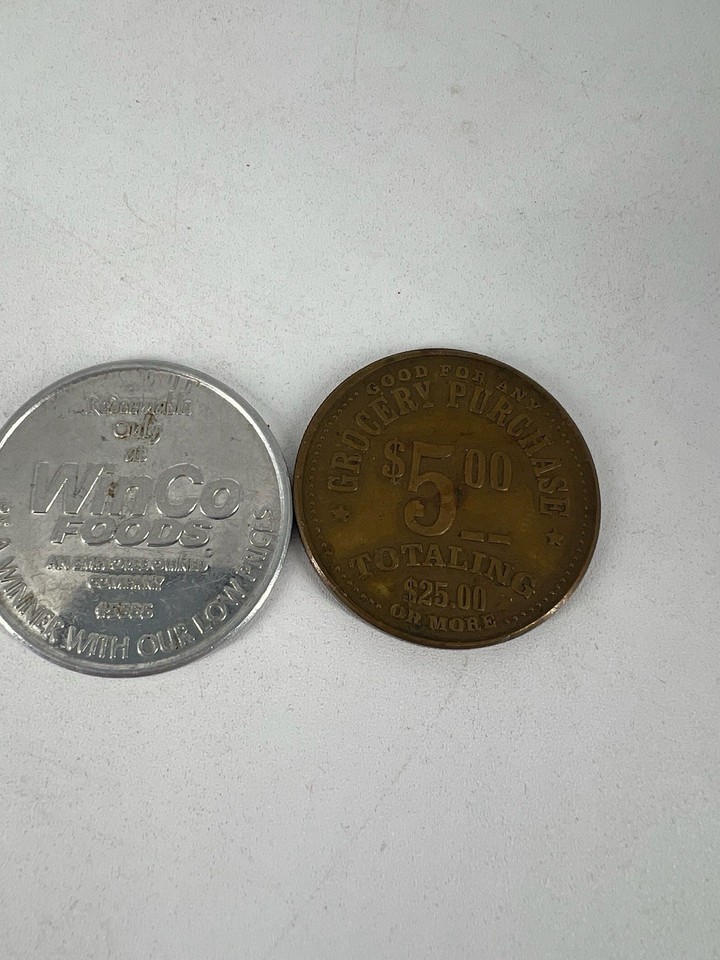 WinCo Foods collectors token USA coin medallion $5 Off Grocerie ...
