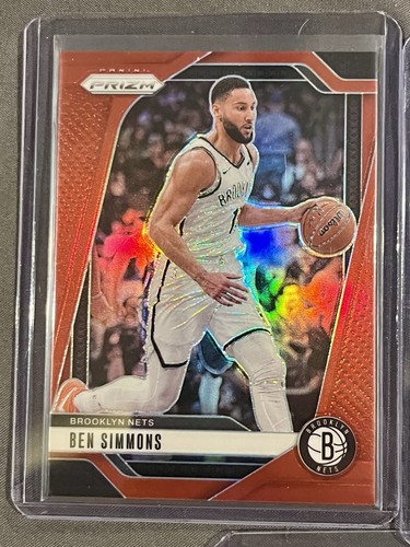 2024-25 Prizm- BEN SIMMONS (3) CARD LOT-, Blue Ice/125, Red/299, Silver ...