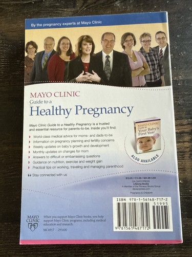 Mayo Clinic Guide to a Healthy Pregnancy : From Doctors Who Are Parents ...