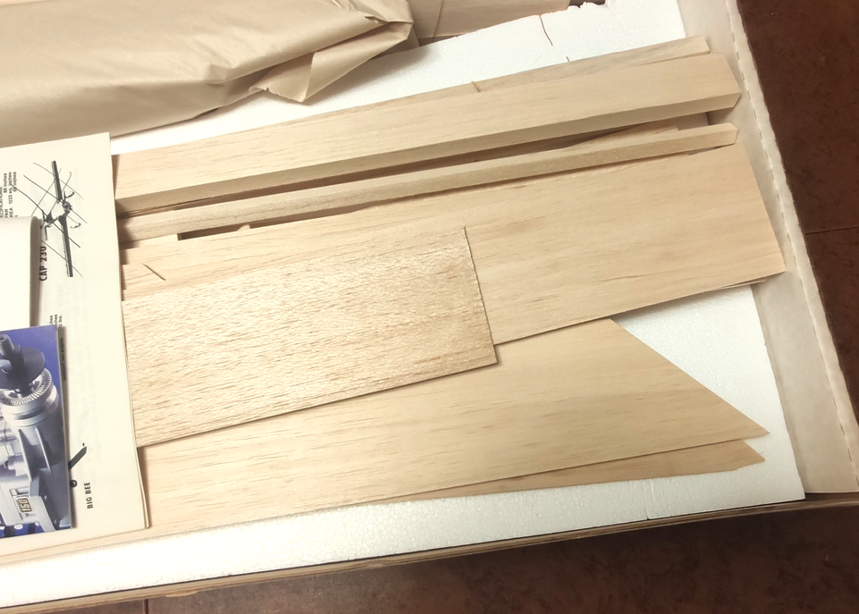 Vintage Bridi XLT Pattern AMA or Turnaround Balsa RC Model Airplane Kit ...