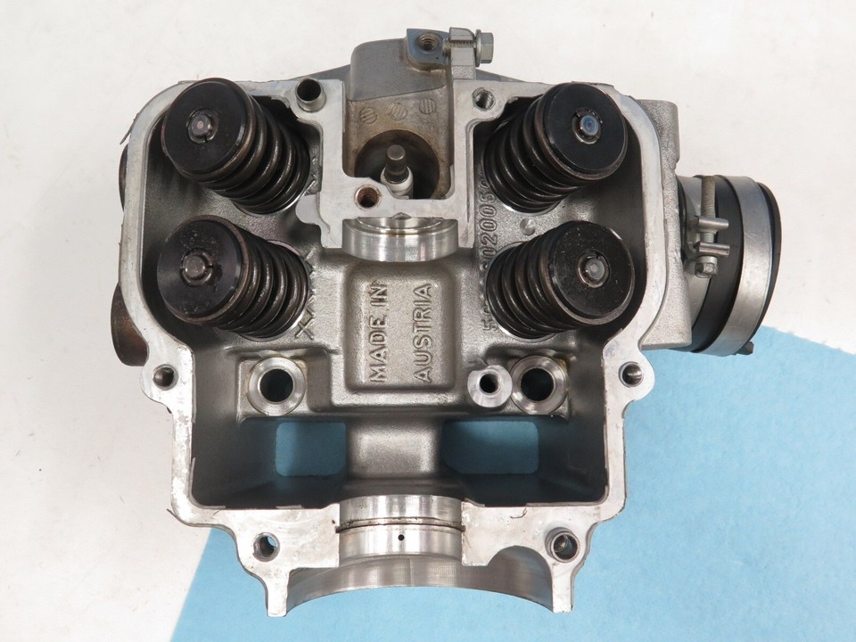KTM 400 450 525 EXC MXC SX XC OEM Engine Cylinder Head w/ Valves (Stock ...