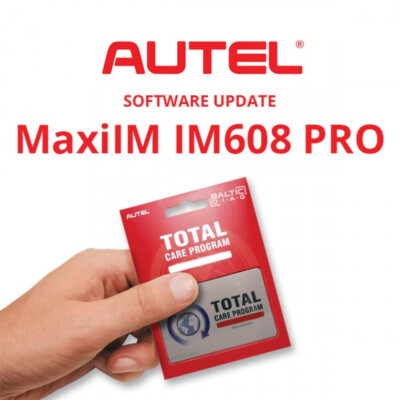 Autel MaxiIM IM608 PRO 1 Year Software Update Card Activation Code ...