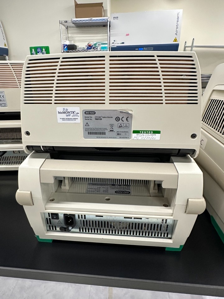 BIO-RAD CFX384 Real-Time PCR Detection System with C1000 Touch Cycler ...