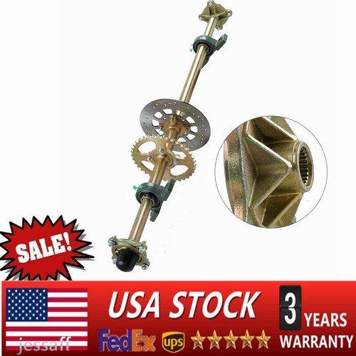 44" Rear Live Axle Kit,Sprocket & Hub,Brake Assembly Kit for Drift ...