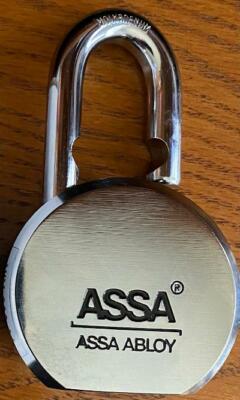 ASSA ABLOY PADLOCK with Schlage Everest Primus High Security Cylinder ...