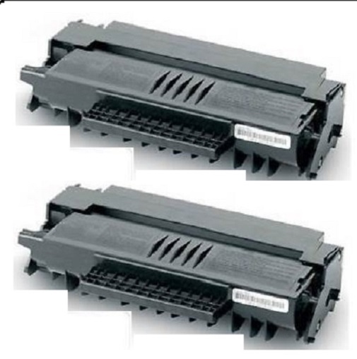 2 x Toner for OKI MB260 MB280 MB290 like 01239901 with CHIP Card ...