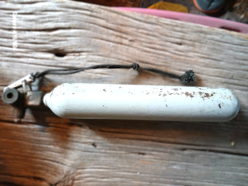 Vintage U.S.Military Life Raft CO2 Inflation Cylinder Tank | eBay