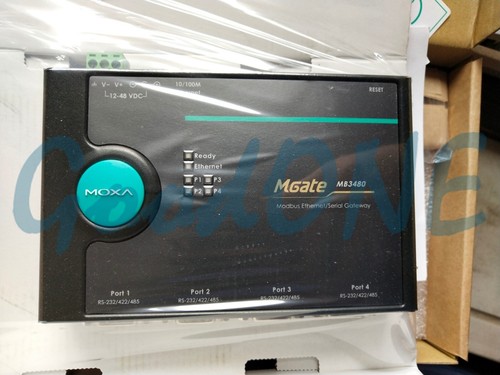 Moxa MGate MB3480 4-Port Modbus Gateway for sale online | eBay