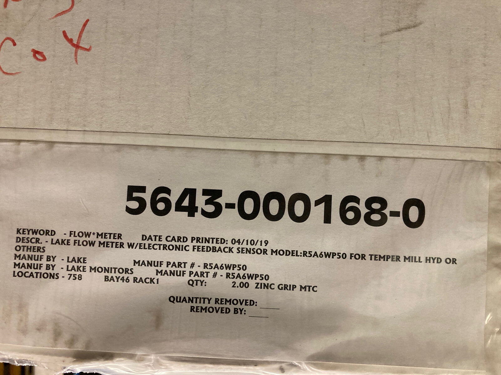 Lake Monitors,R5A6WP50,Flow Rate Transmitter 3500 PSI 240 Bar | eBay