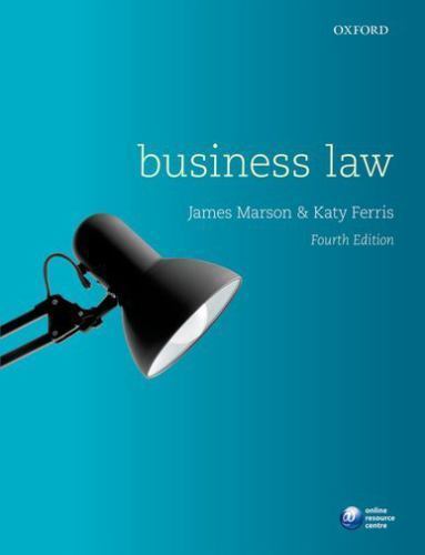 Business Law by James Marson and Katy Ferris (2015, Trade Paperback ...