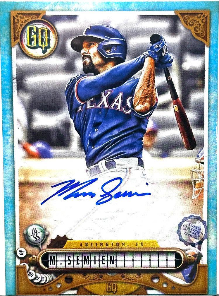 2022 Topps Gypsy Queen - Gypsy Queen Autographs Marcus Semien #GQA-MSE ...