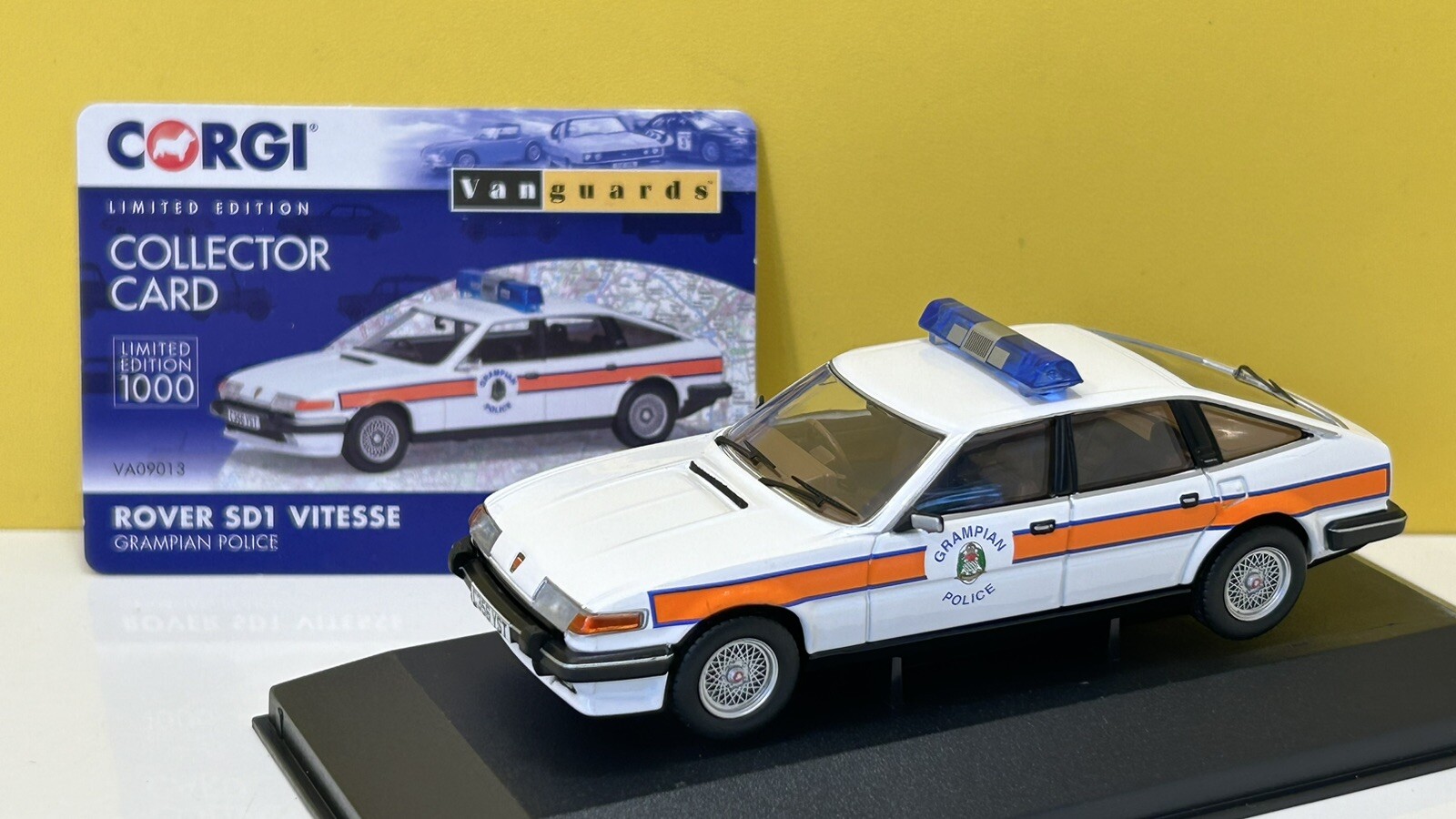 Corgi Rover SD1 Vitesse Grampian Police - 1:43 Scale Die-Cast Model ...