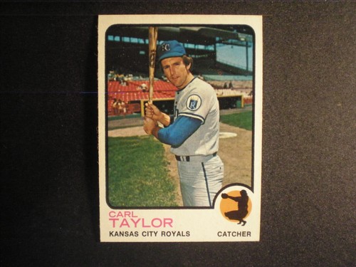 1973 Topps Baseball Royals Carl Taylor Card # 99 | eBay