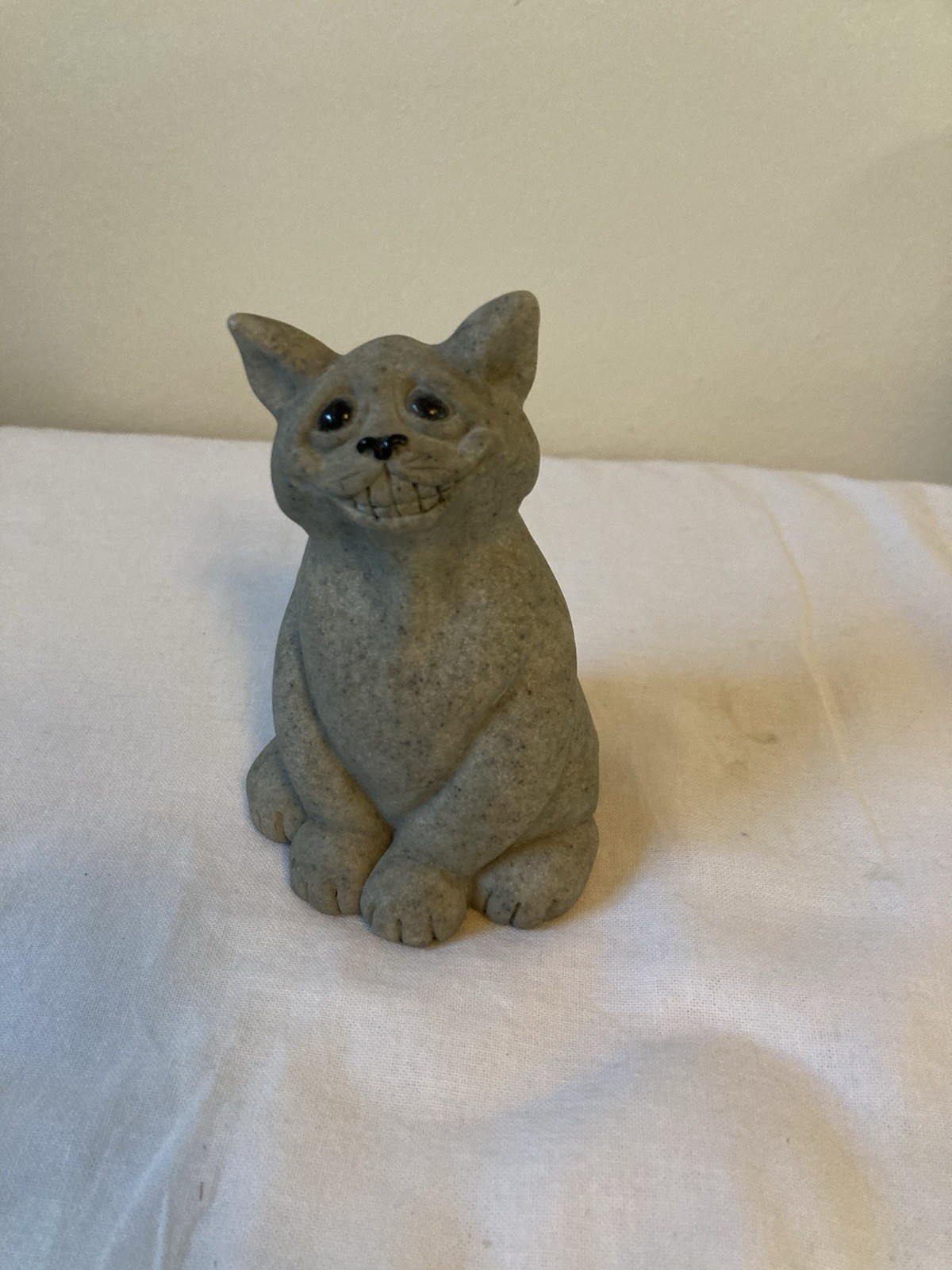 Quarry Critters ~ Chico the Cat Stone Figurine 4” by Second Nature ...