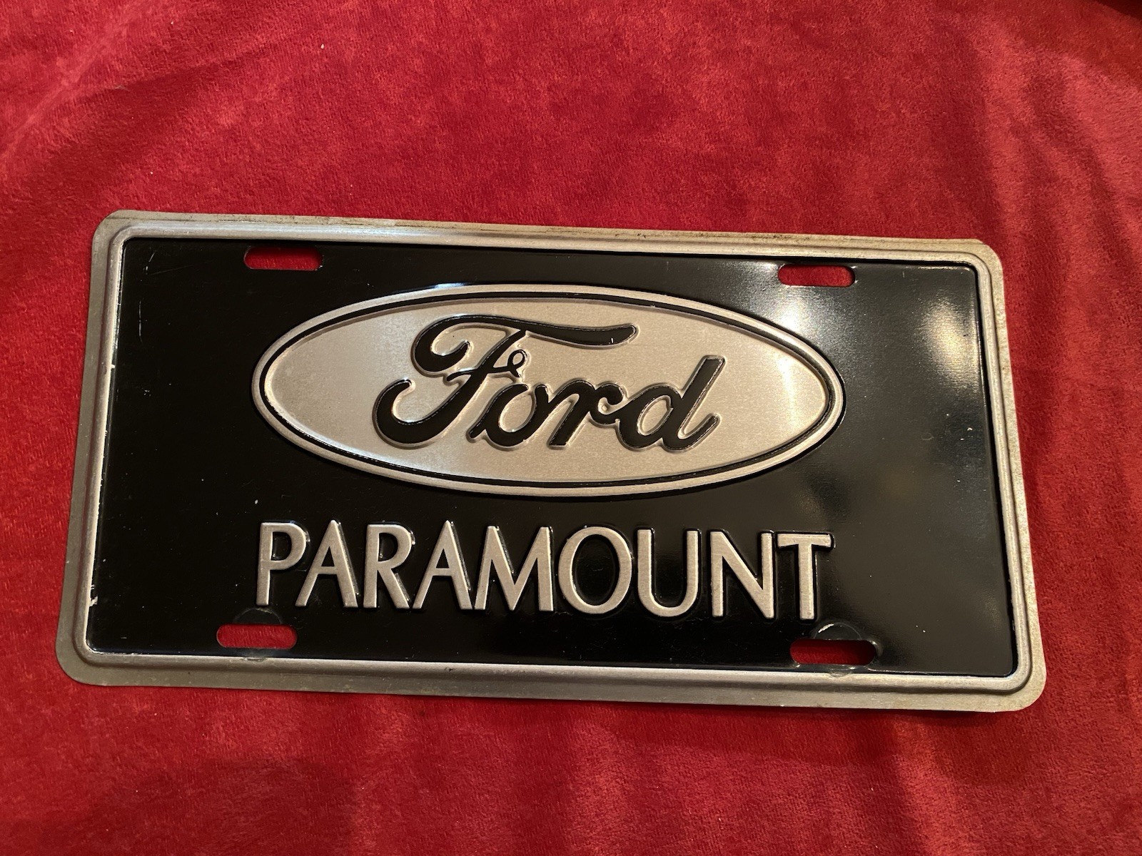 Vintage PARAMOUNT FORD Valdese North Carolina NC Dealership License ...