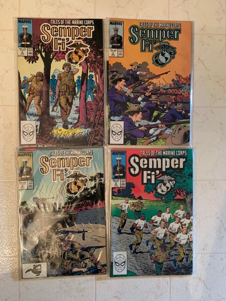 Semper Fi #1 -#9 Complete Set? Marvel Comics 1988-89 | eBay