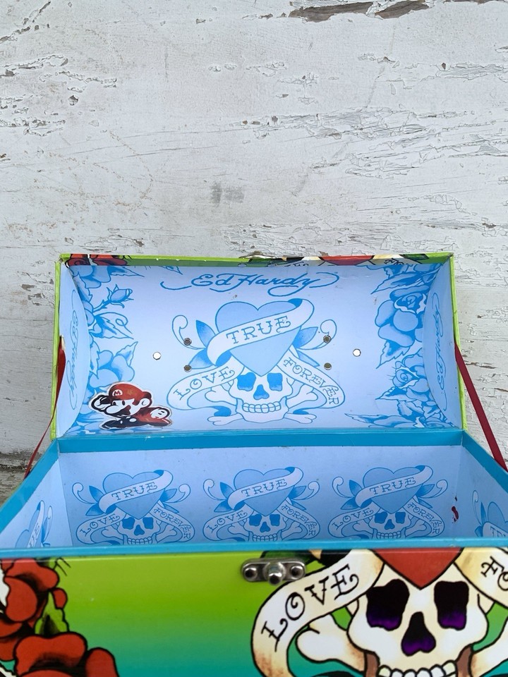 Ed Hardy X Lisa Frank “True Love Forever” Tattoo Storage Box | eBay