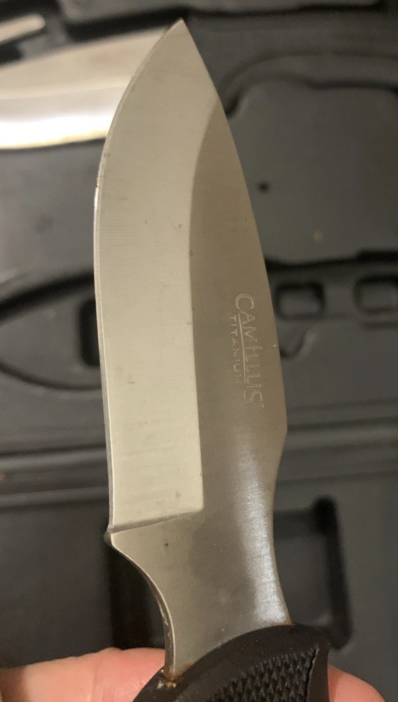 Camillus Titanium Knife set with Saw - READ | eBay