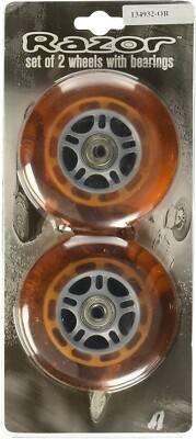 Razor 98mm Wheels with Bearings - Set of 2 - Item # 134932-OR Scooter ...