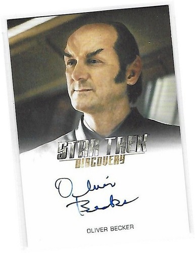 Star Trek Discovery Season 3 - Oliver Becker - N'Raj - Auto/Autograph ...