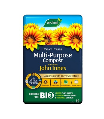 Westland PEAT FREE 50L Multi-Purpose Compost with John Innes | eBay UK