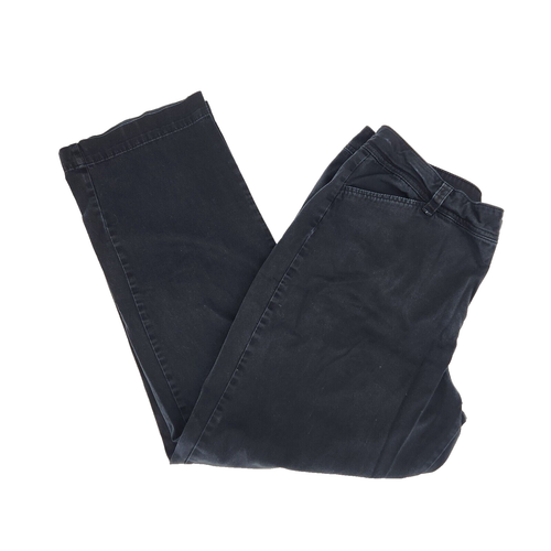 Riders By Lee Womens Pants Stretch Slacks Size 18 M Cotton Blend. Black ...