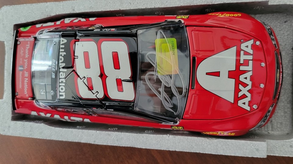 DALE EARNHARDT JR. # 88 AXALTA LAST RIDE 2017 SS AUTOGRAPHED ELITE | eBay