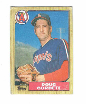 Doug Corbett Angels P #359 Topps 1987 #Baseball Card | eBay
