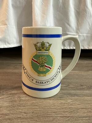 Vintage Johan Thomsen Figgjo Flint H.M.C.S. M Beer Stein Mug Bergen ...