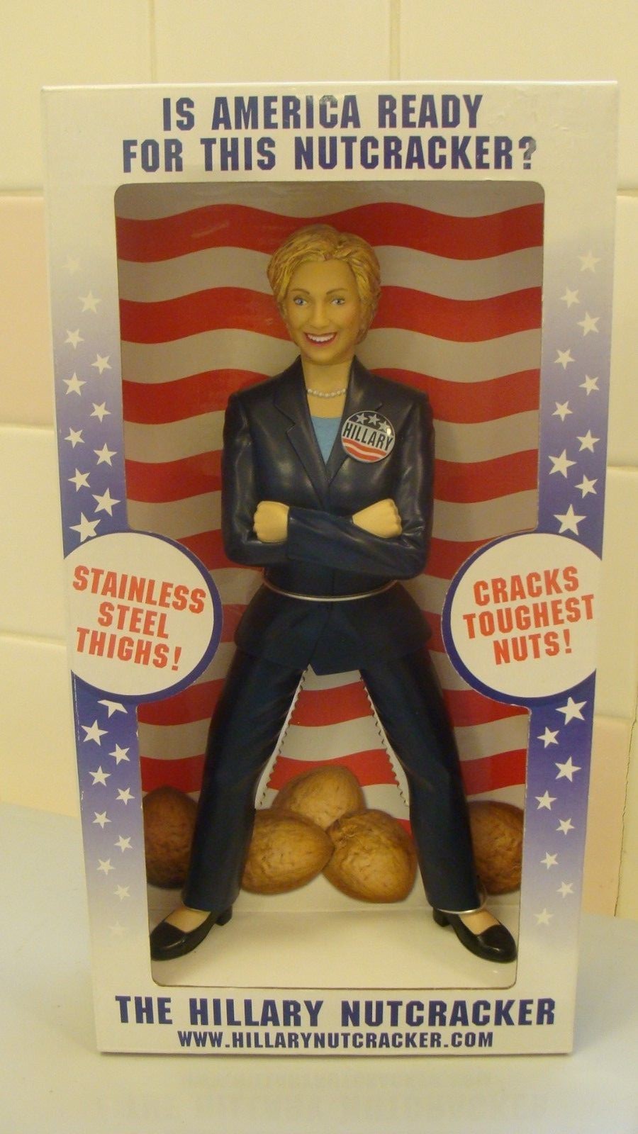 The HILLARY Nutcracker 2007, New in Box, Cracks Toughest Nuts! | eBay