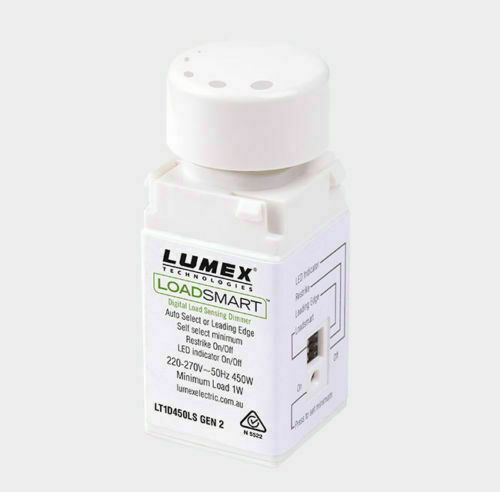 Lumex Load Smart Loadsmart LED Digital Dimmer 450w Light Generation 2 ...