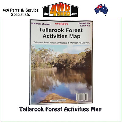 Rooftops Tallarook Forest Activities Map 1:50 000 | eBay Australia