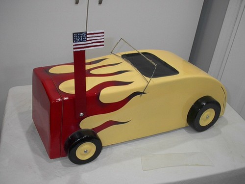 HOT ROD MAILBOX MAIL BOX 1932 32 FORD ROADSTER MANCAVE RAT ROD | eBay