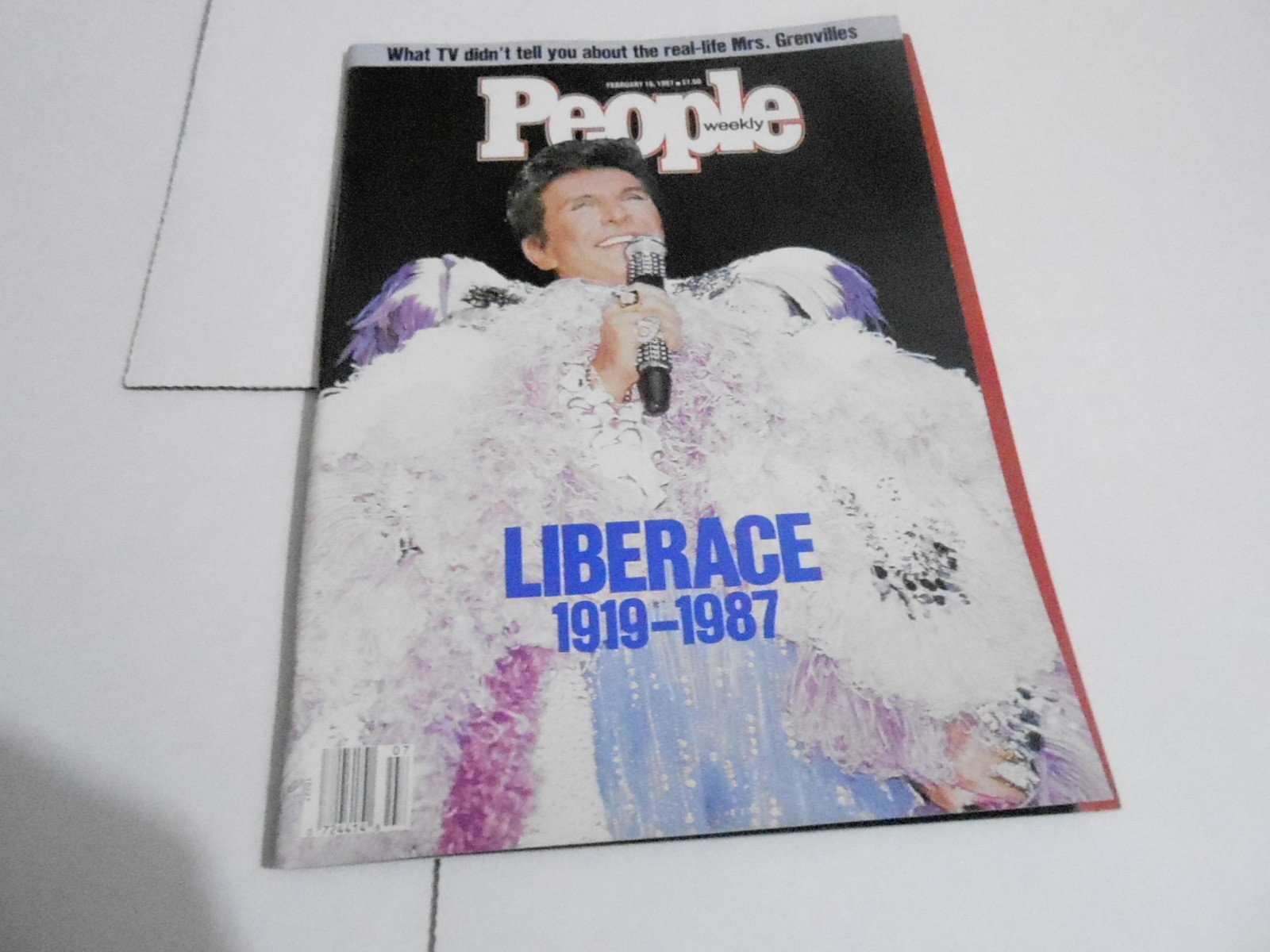 FEB 16 1987 PEOPLE magazine (NO LABEL) UNREAD - LIBERACE DEATH | eBay